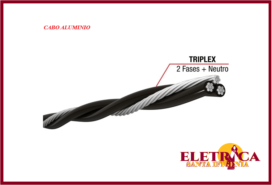 Elétrica Santa Ifigênia | Materiais Elétricos - Cabo Alumínio Multiplex ...